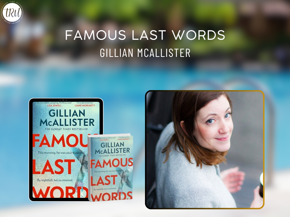 Famous Last Words - Gillian McAllister (A Psychological Thriller ...